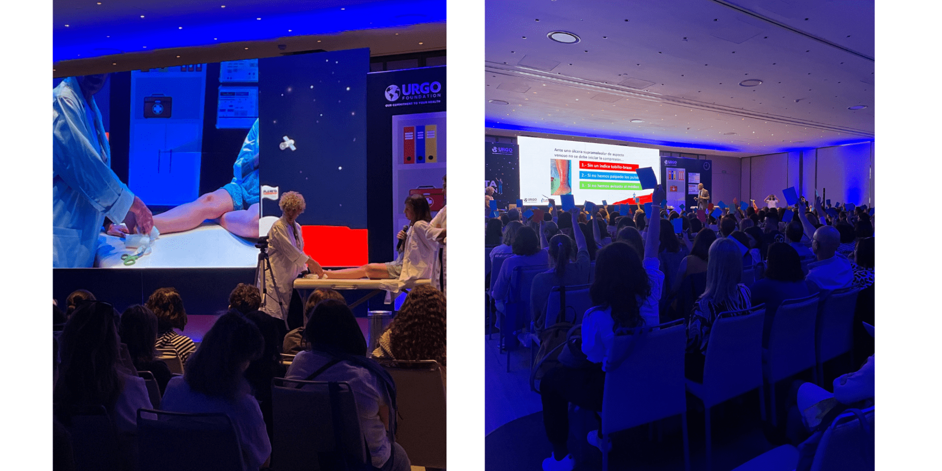 Look back on the Leg Ulcer and Compression Day in Spain - Fondation Urgo